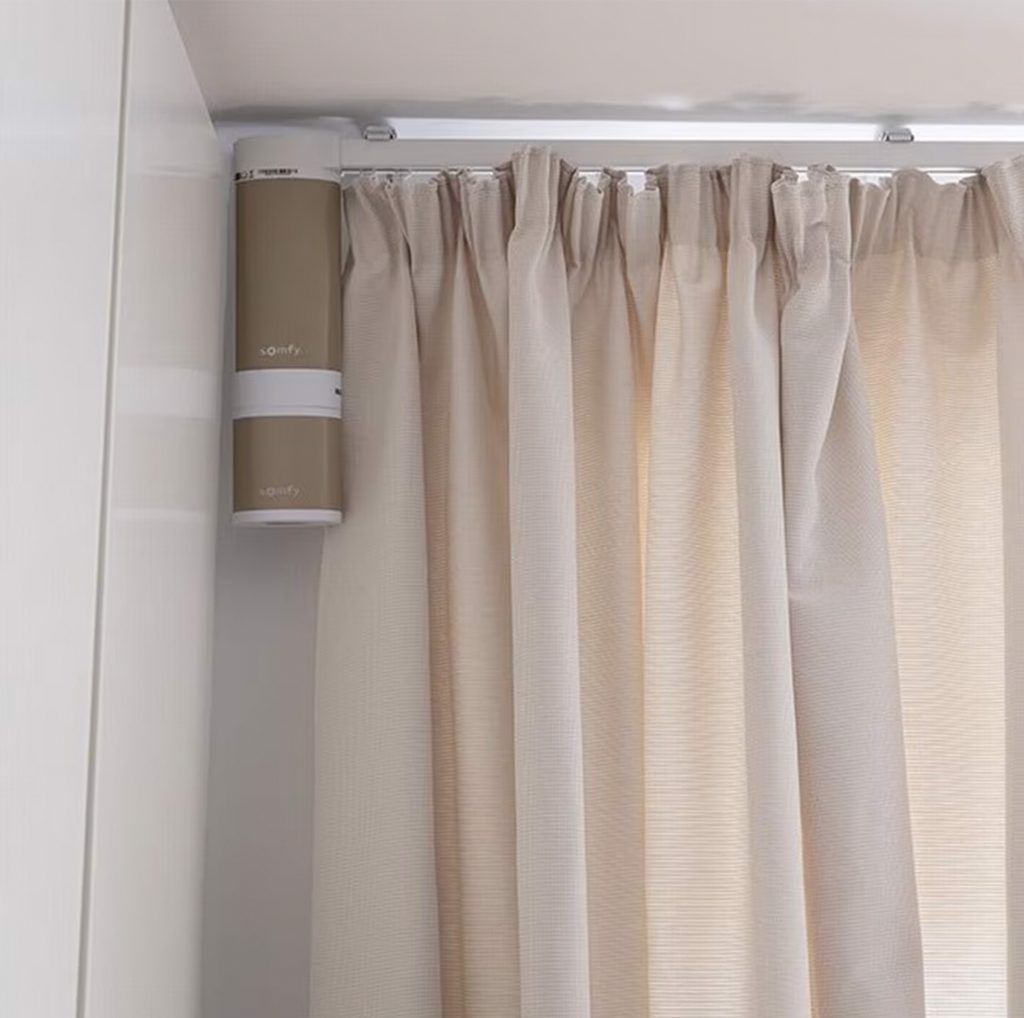 Motorised Curtain Track for Smart Homes | London Interior Blinds